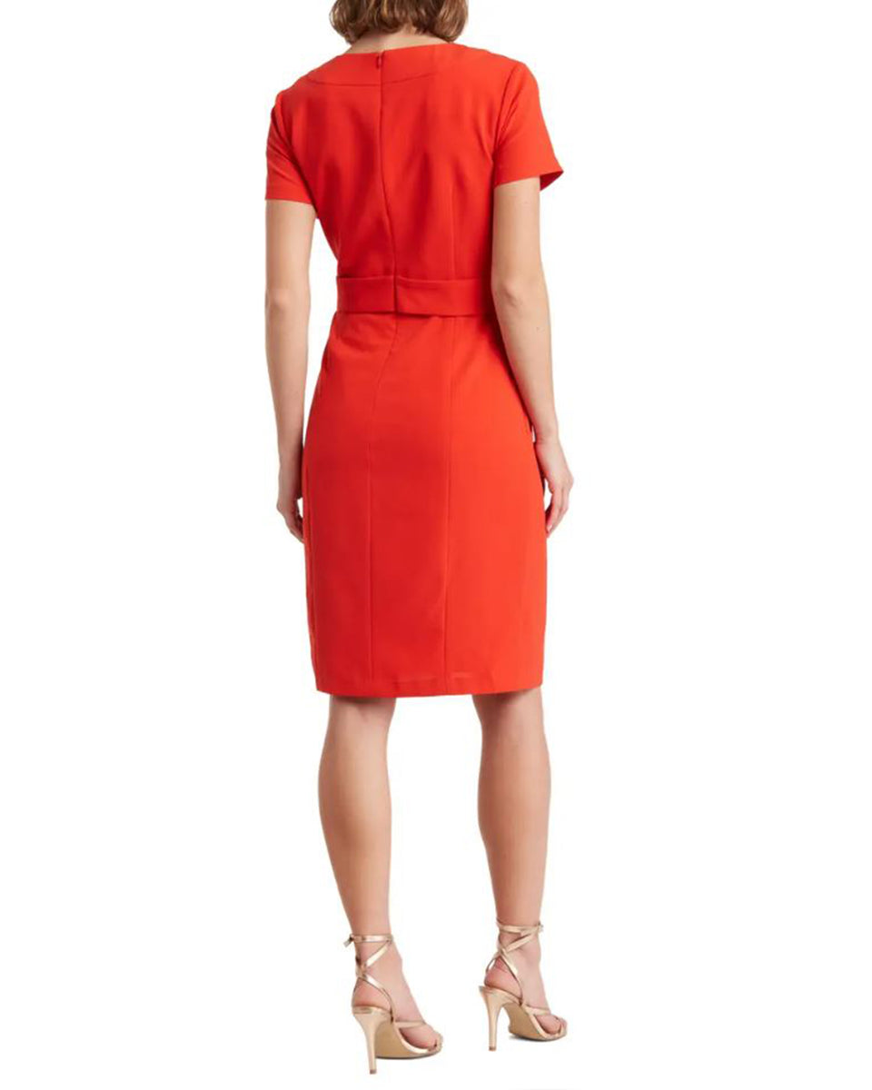 Buy Online FOCUS by SHANI - Bow Detail Sheath Dress for Women | Shani ...