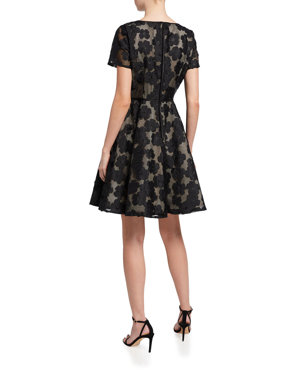 Buy Online Shani Novelty Appliqué Dress in Black for Women | Shani ...
